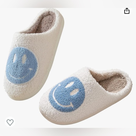 Shoes | New Happy Face Slippers | Poshmark